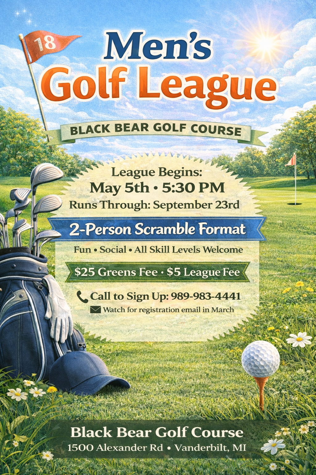 Golf Leagues - Black Bear Golf Club